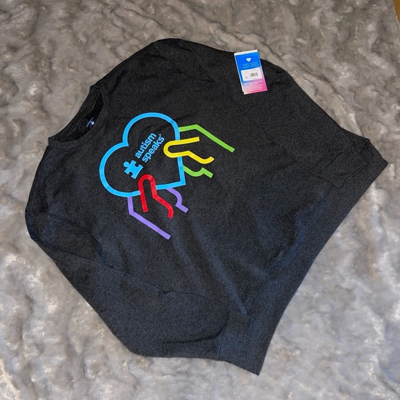Shirts | Gray Autism Speaks Sweatshirt Size Xl | Poshmark